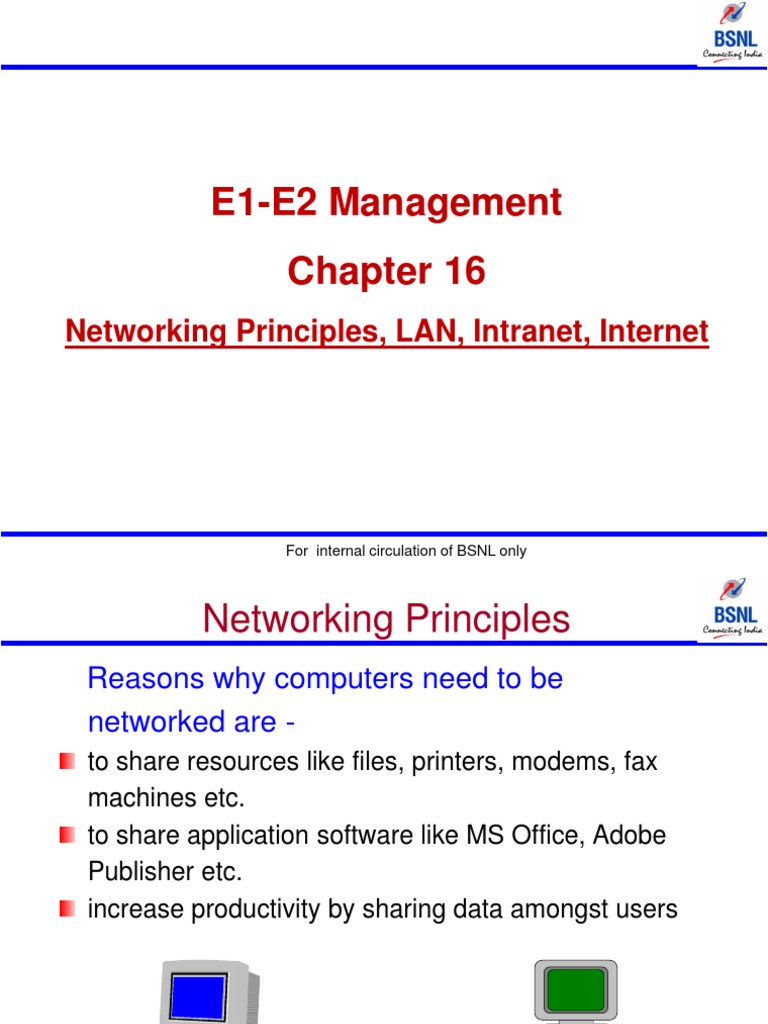 Chapter16. Networking Principles | PDF | Network Topology | Computer ...