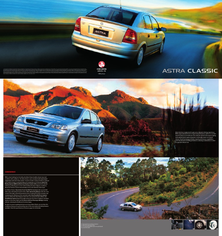 Holden Astra Classic Overview & Features | PDF | Business