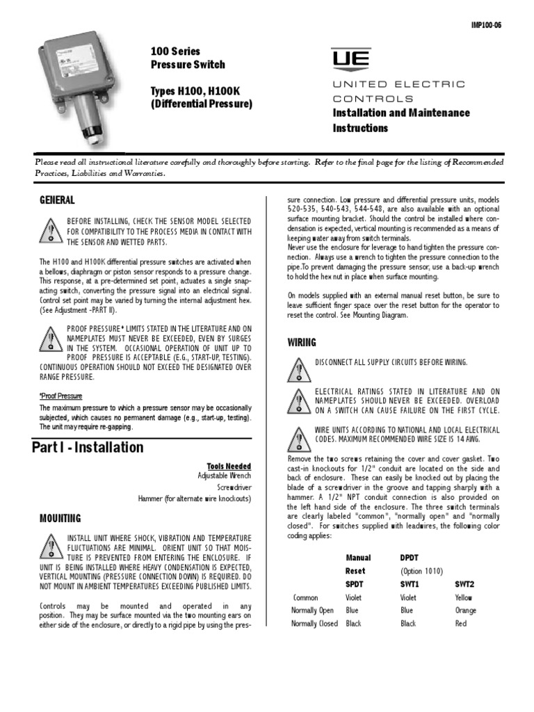 Imp 100 | PDF | Switch | Electrical Wiring