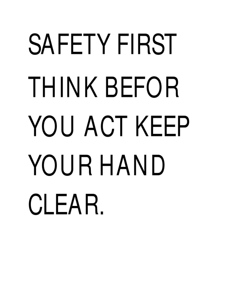 Workplace Safety Reminder | PDF | Career & Growth | Self-Improvement