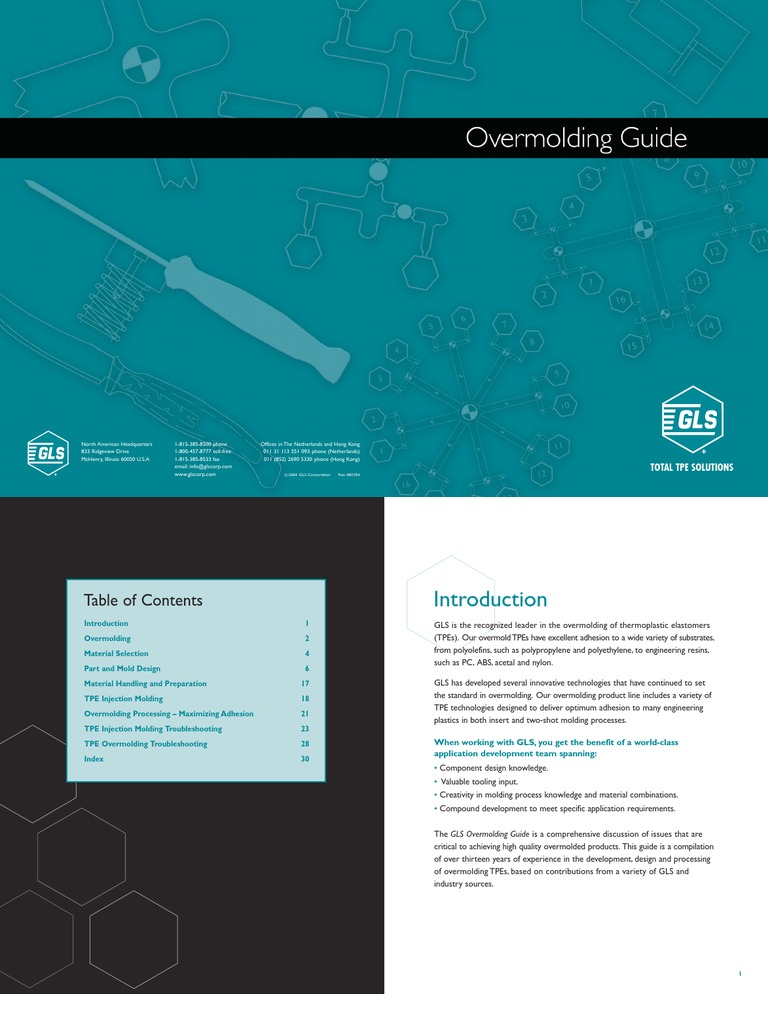 Overmold Design Guide | PDF | Casting (Metalworking) | Vacuum Tube
