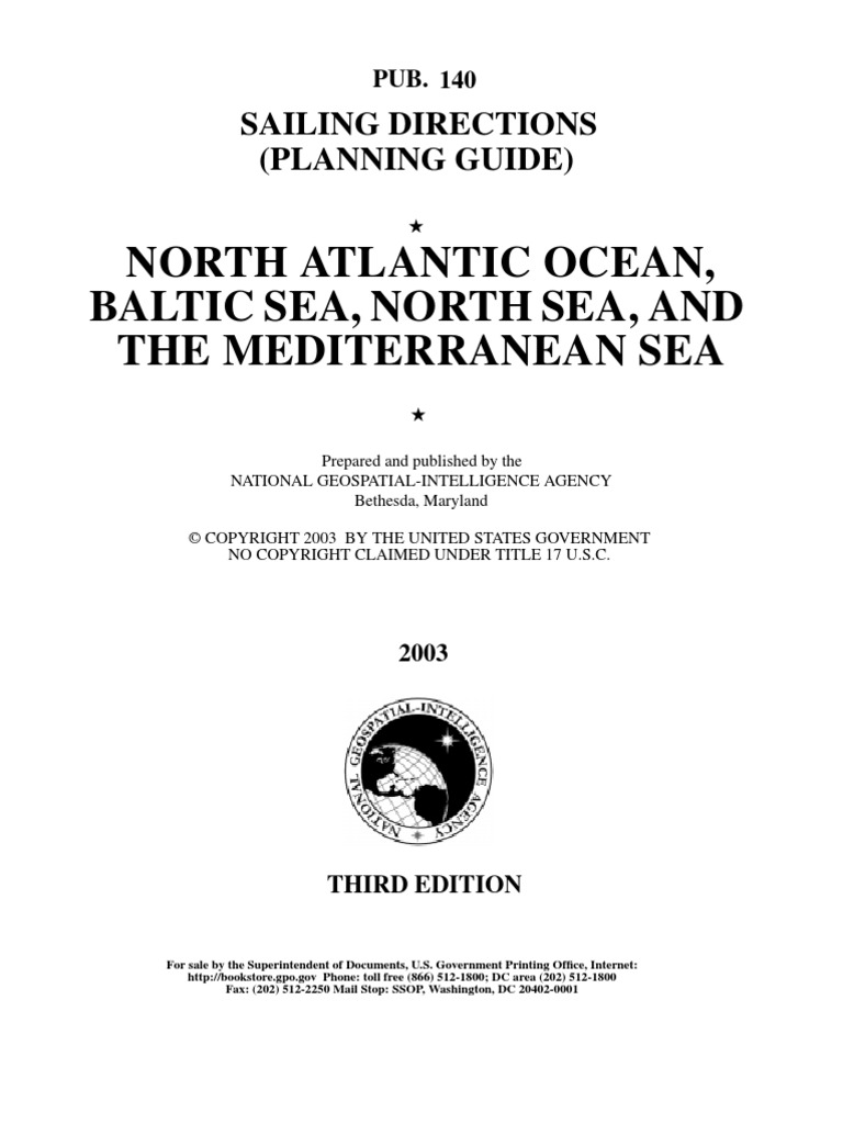 Sailing Directions Europe | PDF | Territorial Waters | The Bahamas