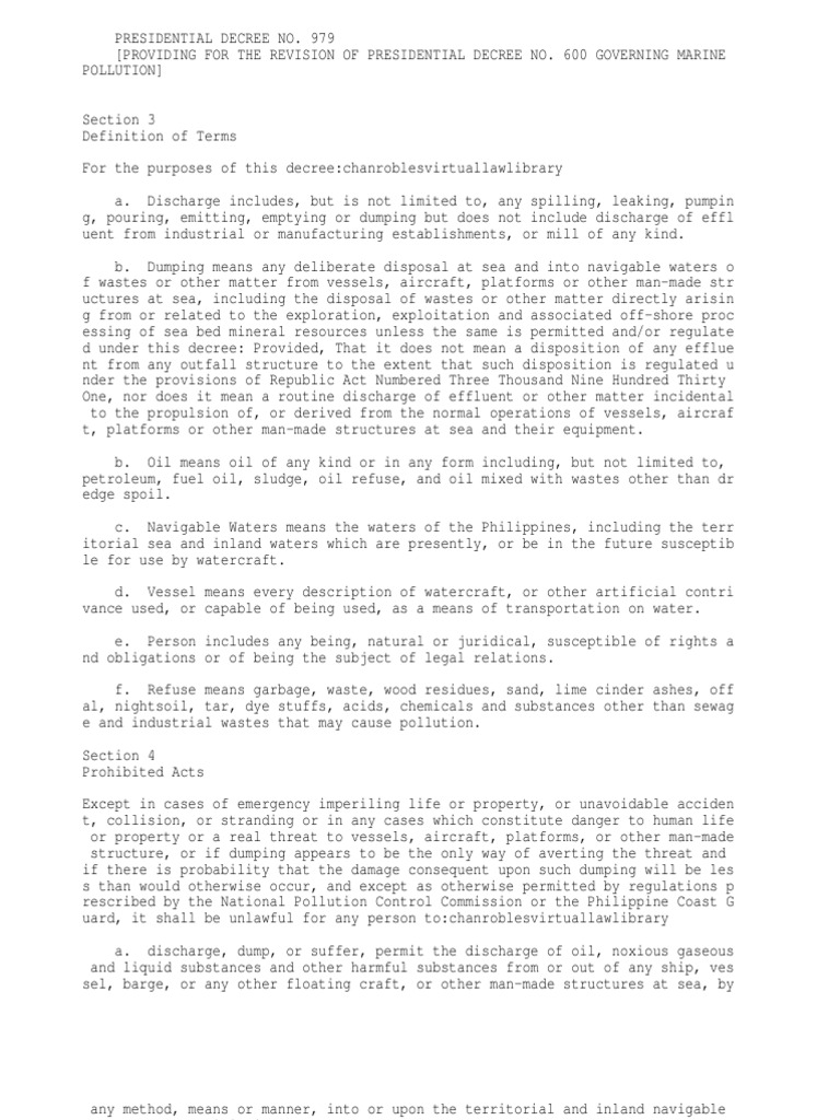 Revising Presidential Decree No. 600 to Strengthen Protections Against ...