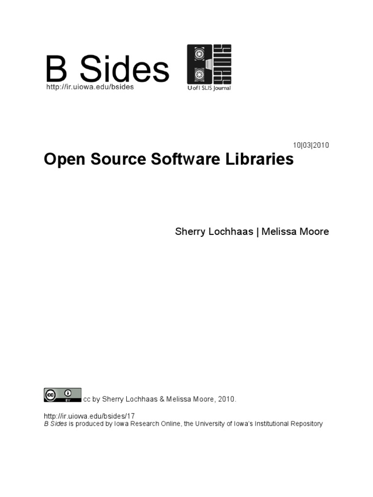Open Source Software Libraries | PDF | Linux Distribution | Linux