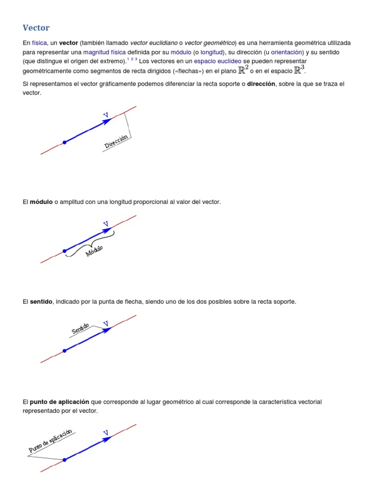 Sistema de Fuerzas (Vectores, Tipos, Etc) | PDF | Vector Euclidiano ...