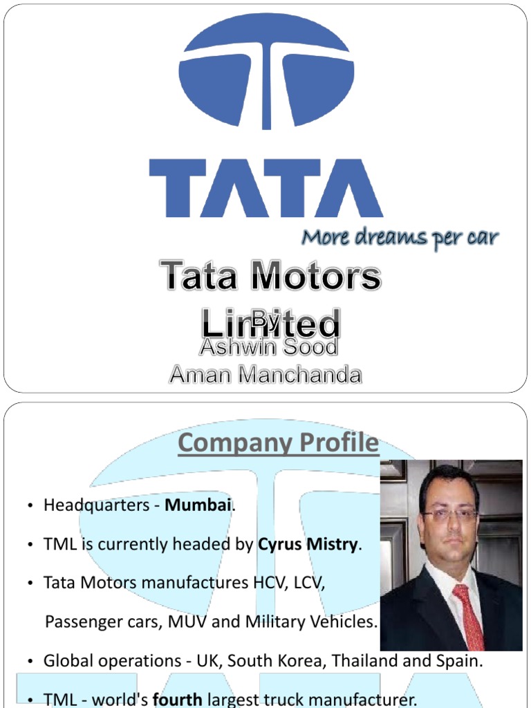 Tata Company Profile