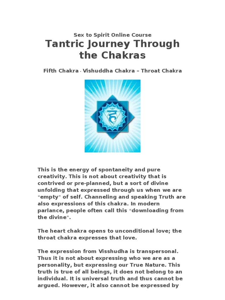 Fifth Chakra | Chakra | Meditation