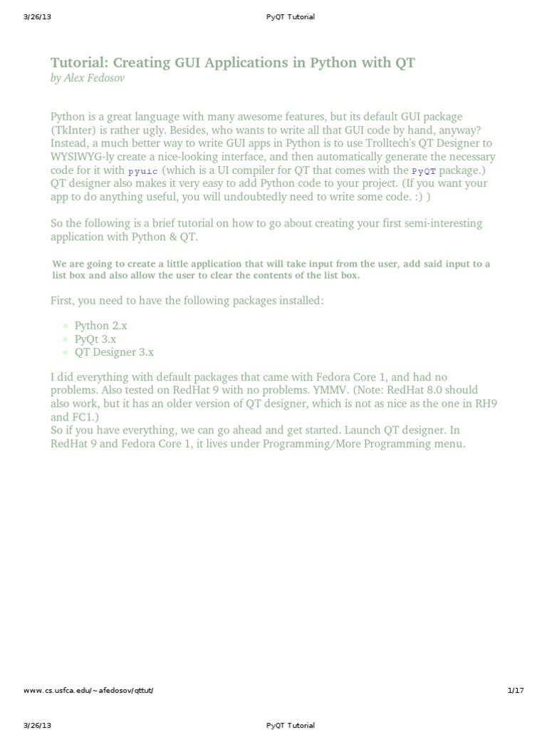 Pyqt Tutorial Button Computing Python Programming Language 