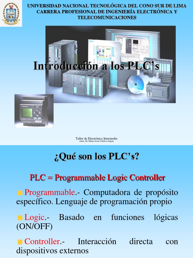 CONTROLADORES_LOGICOS_PROGRAMABLES | Controlador lógico programable ...
