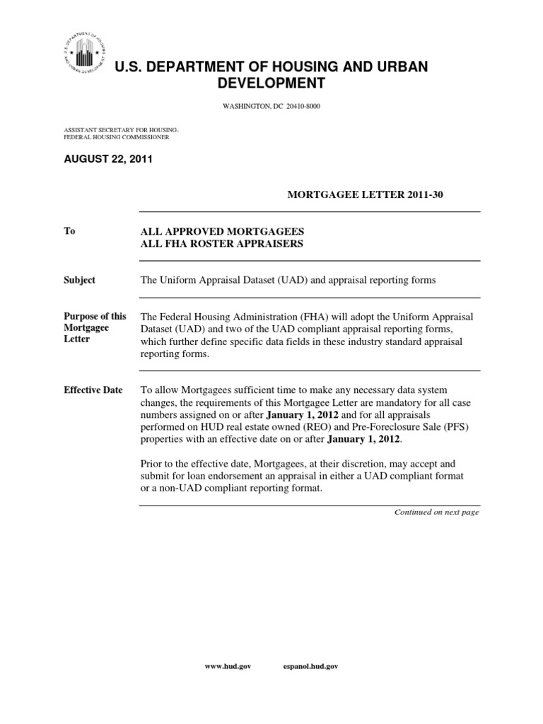 Hud Program Hud | PDF | Real Estate Appraisal | Federal Housing ...