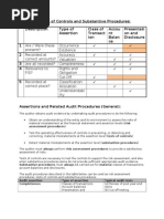 Audit Sampling and Substantive Analytical Procedures - Quick Reference ...