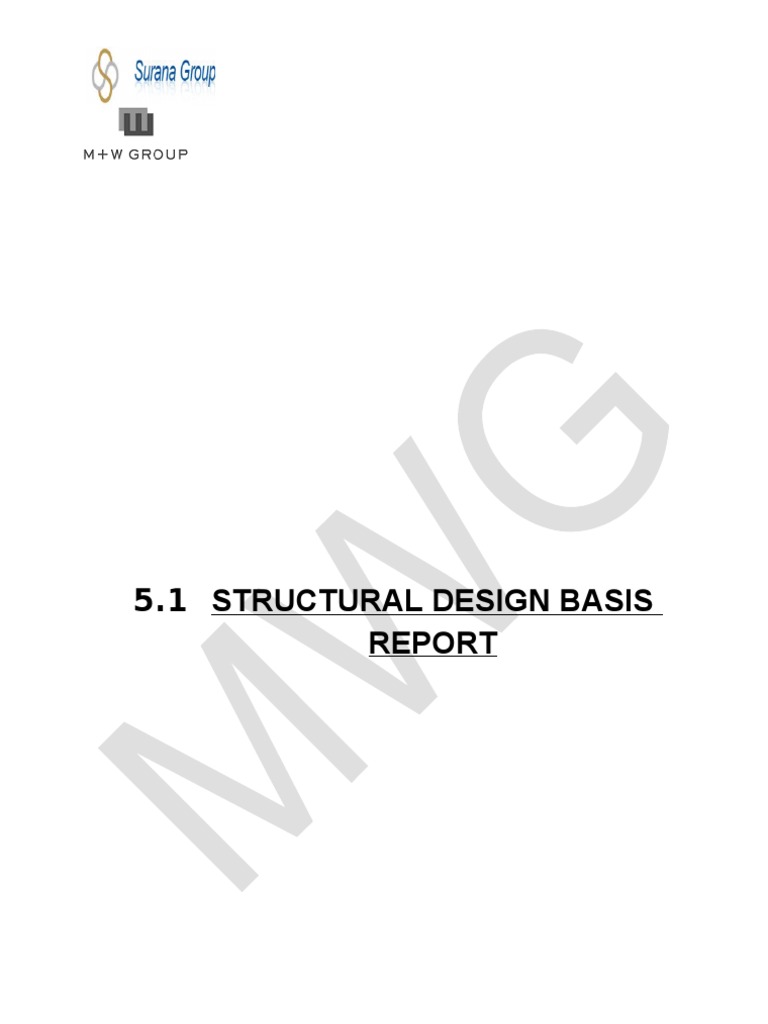 5.1 Structural Design Basis | PDF | Structural Load | Beam (Structure)