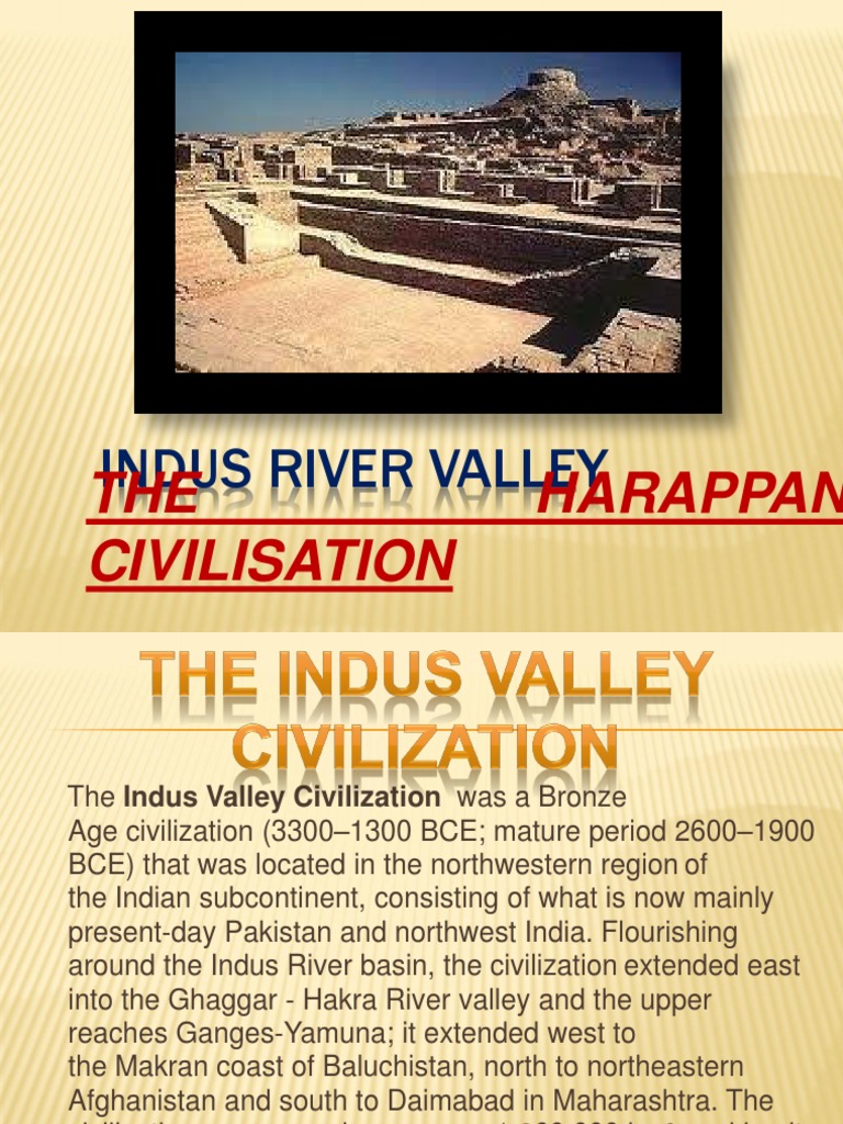 Harappan Civilization | Indus River | Archaeology