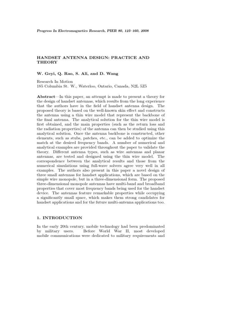 Sample Ref Antenna Book | PDF | Antenna (Radio) | Wireless