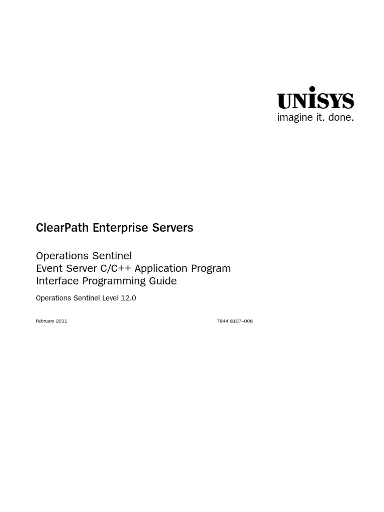 Unisys: Clearpath Enterprise Servers | PDF | Server (Computing ...