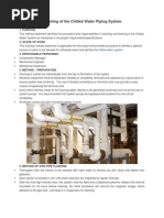 Cleaning & Flushing of CHW Piping | PDF | Water | Corrosion