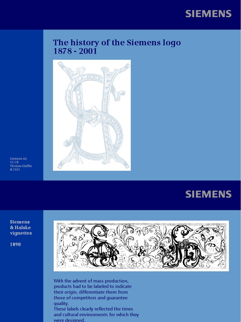 Siemens LogoHistory3 | PDF | Logos | Siemens
