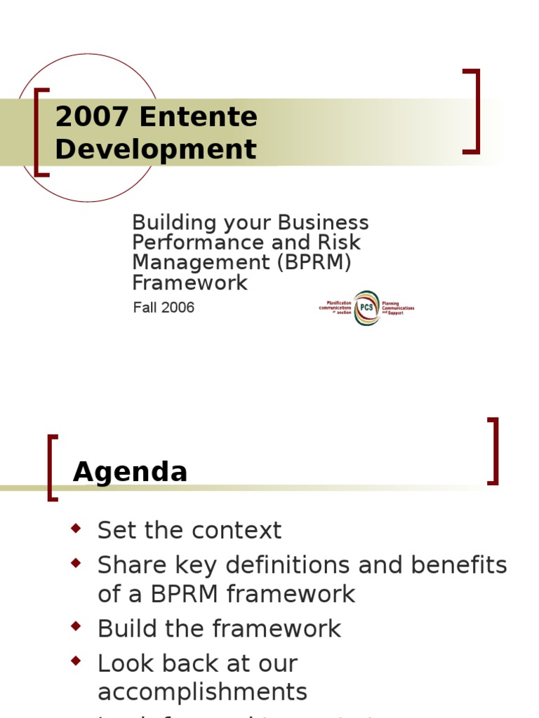 Build Your Business Performance Framework | PDF | Risk | Performance ...