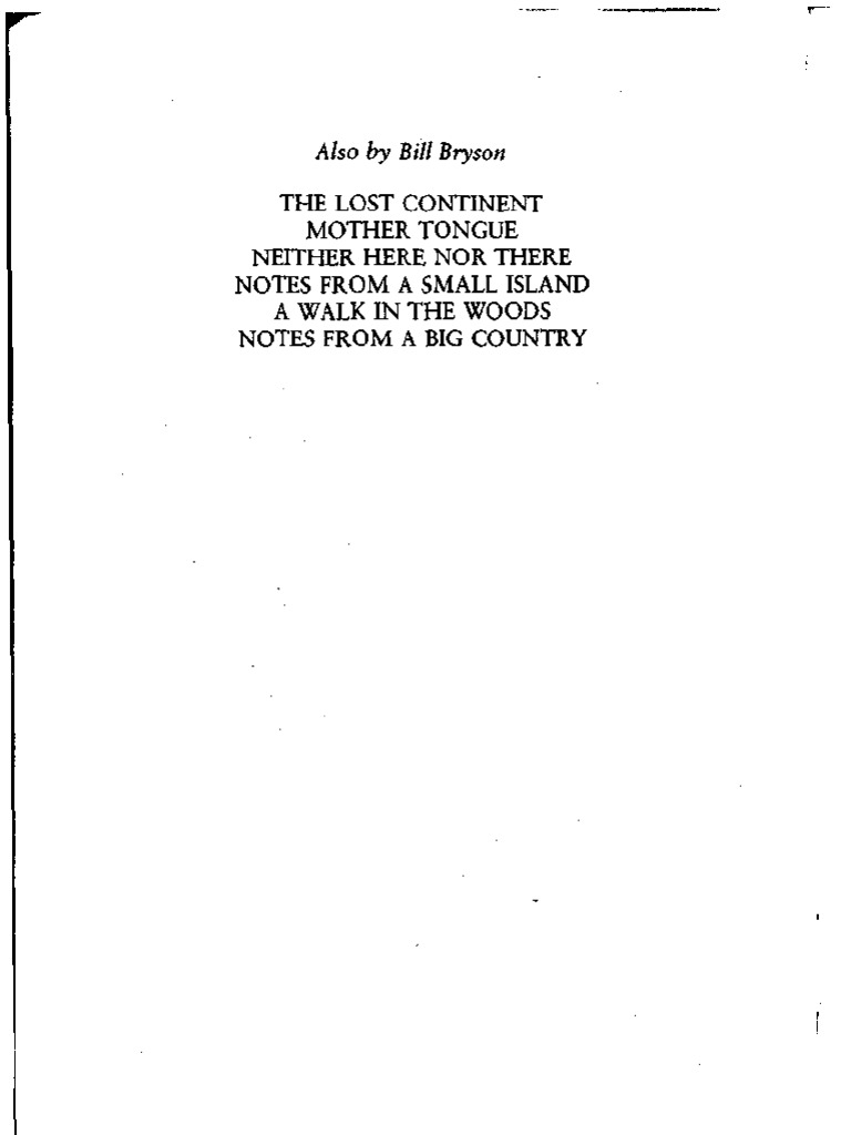 Bill Bryson - Made in America | PDF