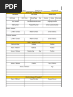 Employee Cash Advance Request Form | PDF