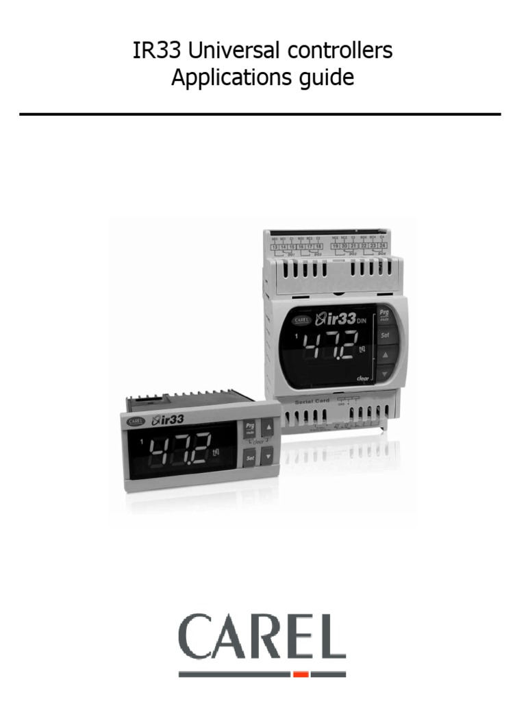 Controllers IR33 Manual | PDF | Relay | Heat Pump