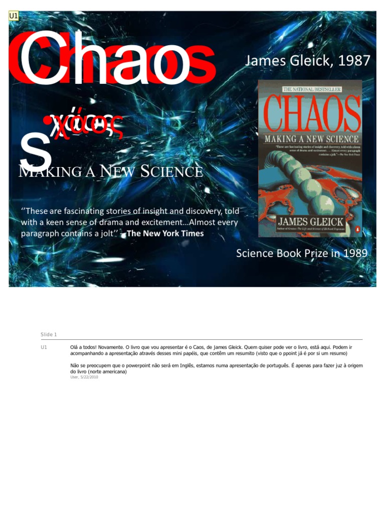 Chaos James Gleick | PDF