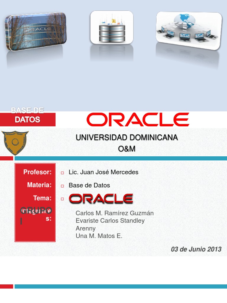 Expo Oracle Database Expless Edition 11g Pdf Base De Datos Oracle Oracle Corporation