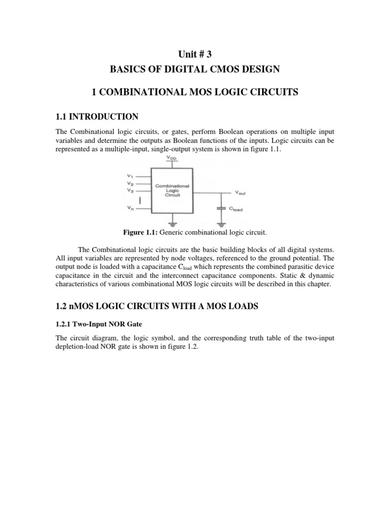 NOR-Based SR Latch Circuit Analysis | PDF | Cmos | Mosfet