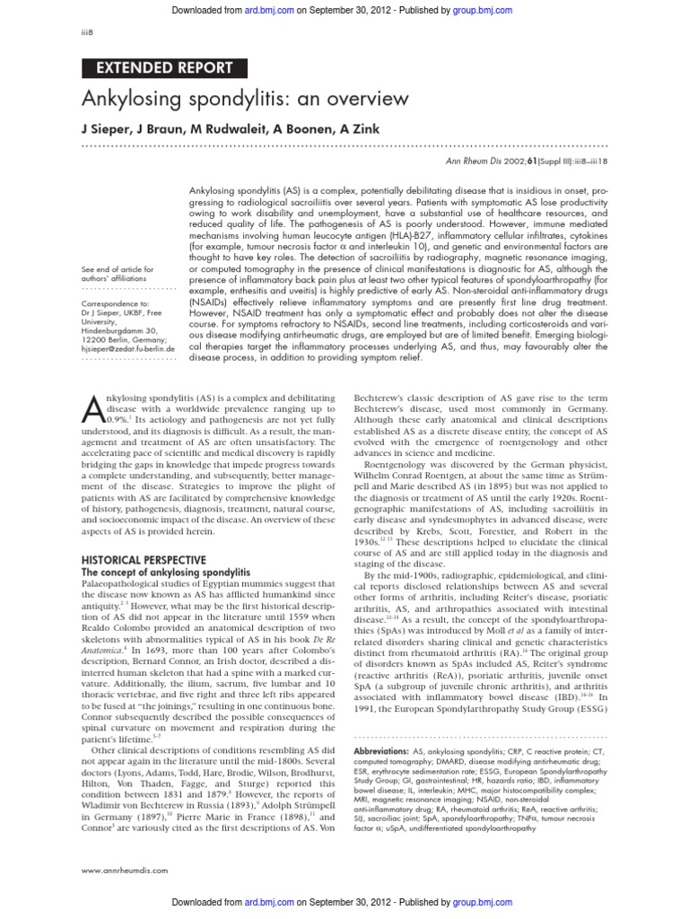 Ann Rheum Dis 2002 Sieper Iii8 Iii18 | PDF | Nonsteroidal Anti ...