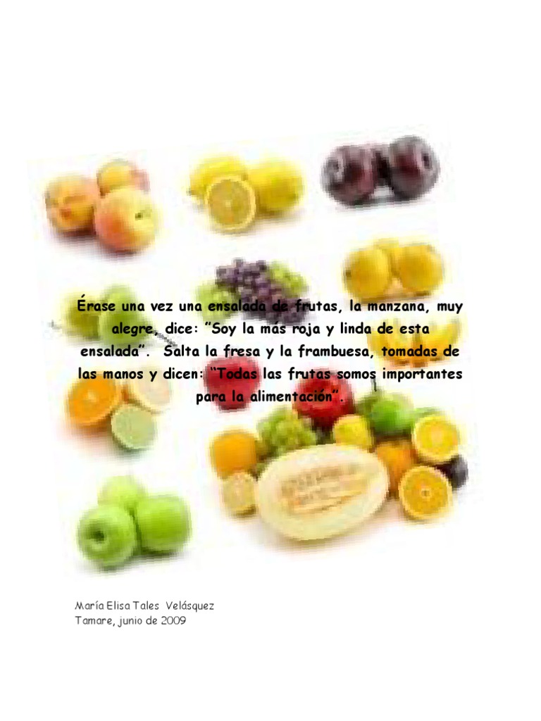 Cuento de Frutas | PDF