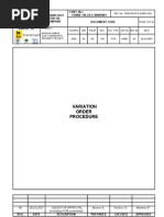 Construction Variation Order Procedure | PDF | Employment ...