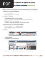 Difference Between Animation and Transition | PDF