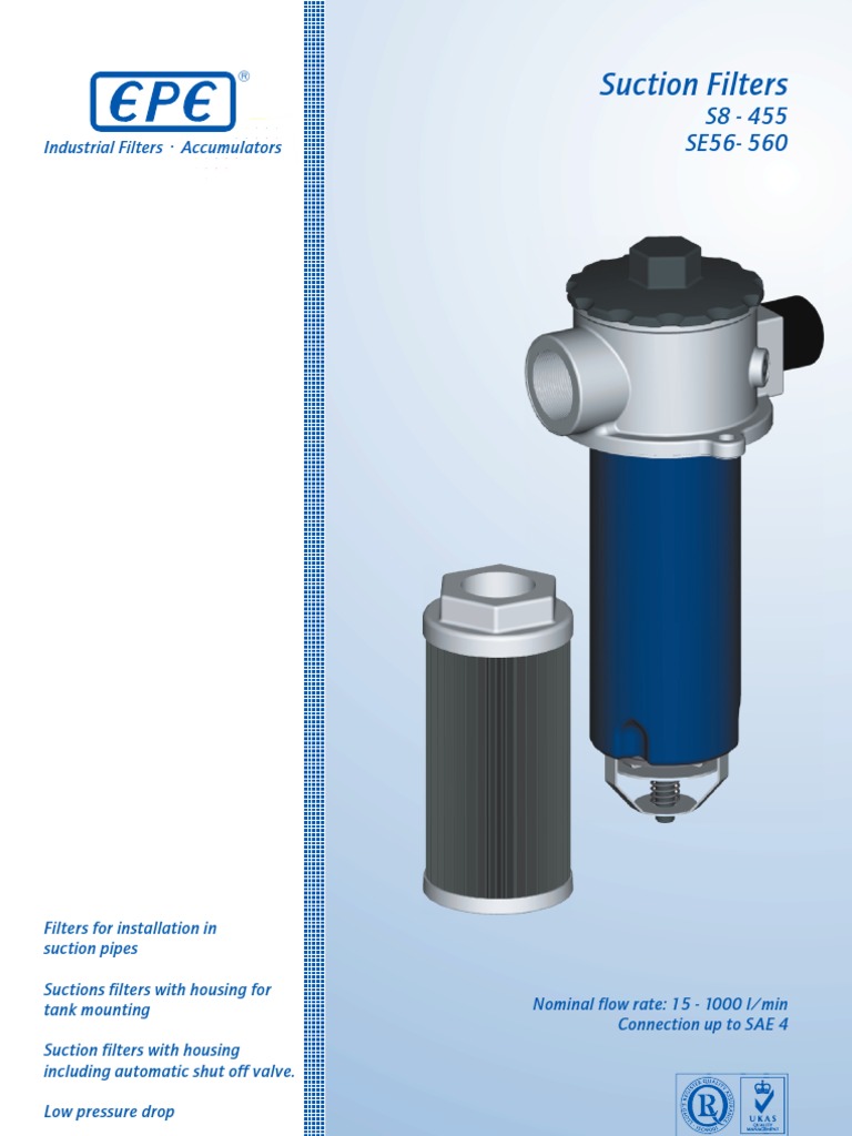 EPE Accumulators | PDF | Filtration | Pump