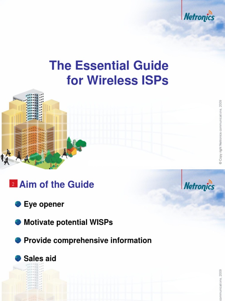 Netronics Essential Guide For Wireless ISPs | PDF | Ip Address ...