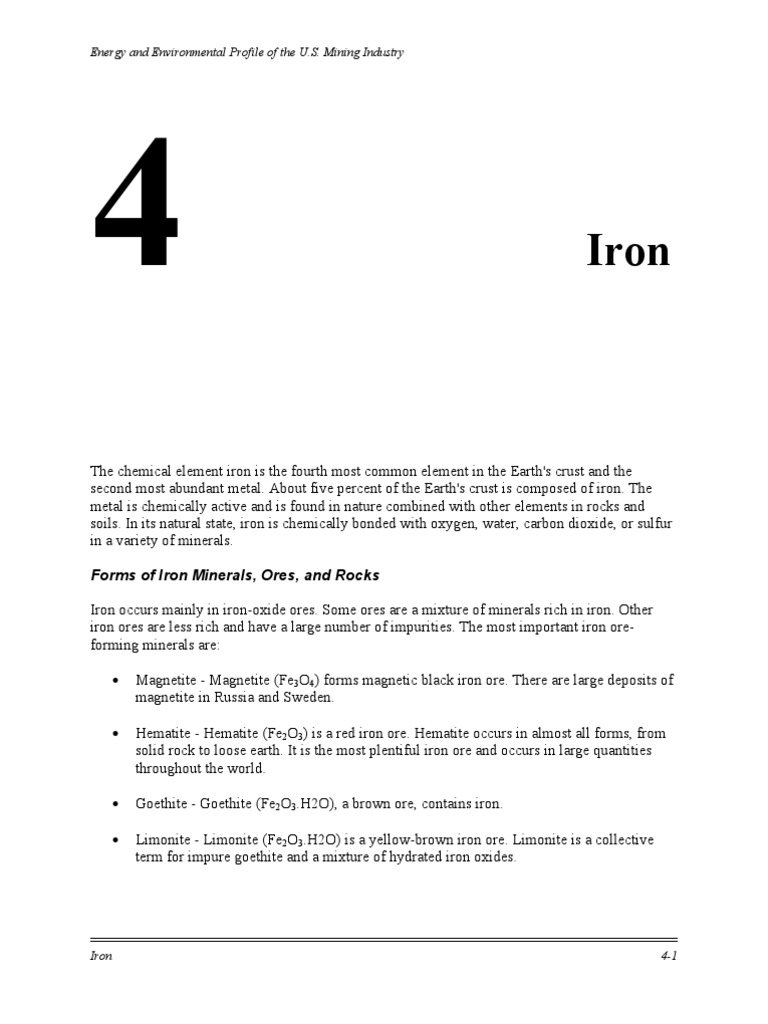 Iron PDF | PDF