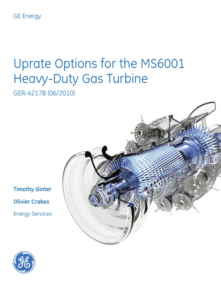 GE Turbinas MS6001 | PDF