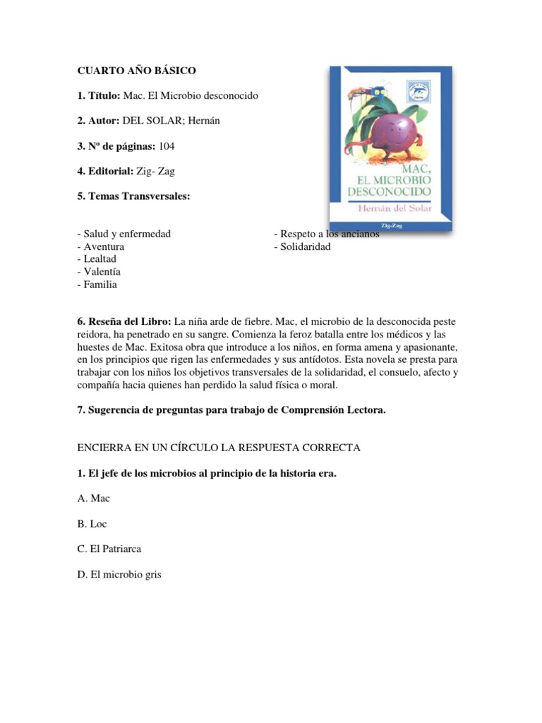 Mac El Microbio Desconocido Pdf