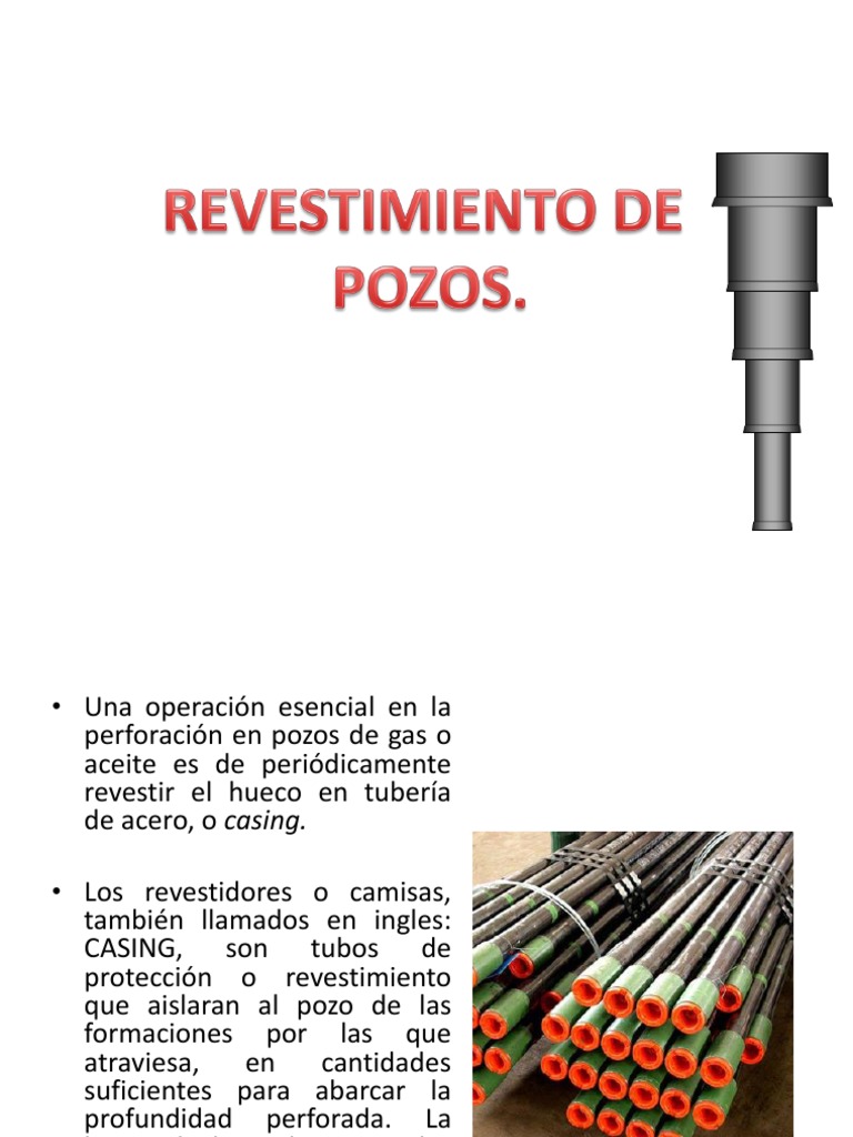 Casing | PDF | Revestimiento | Tubería (transporte de fluidos)