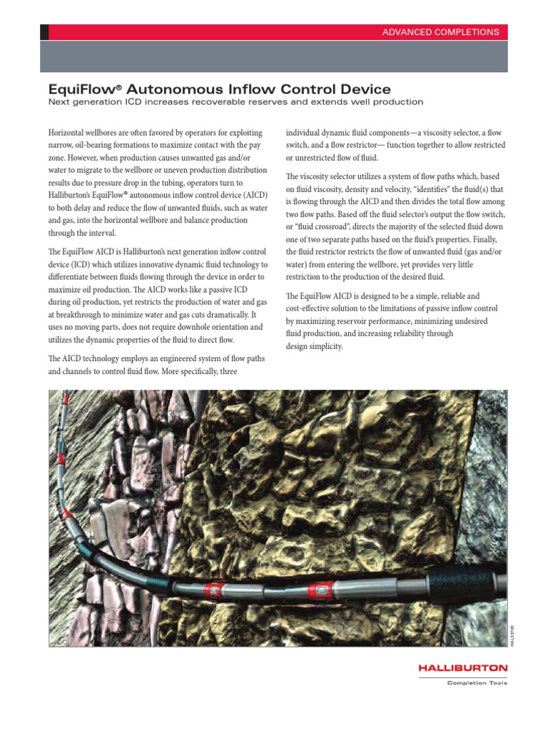 Equiflow Autonomous Inflow Control Device: Next Generation Icd ...