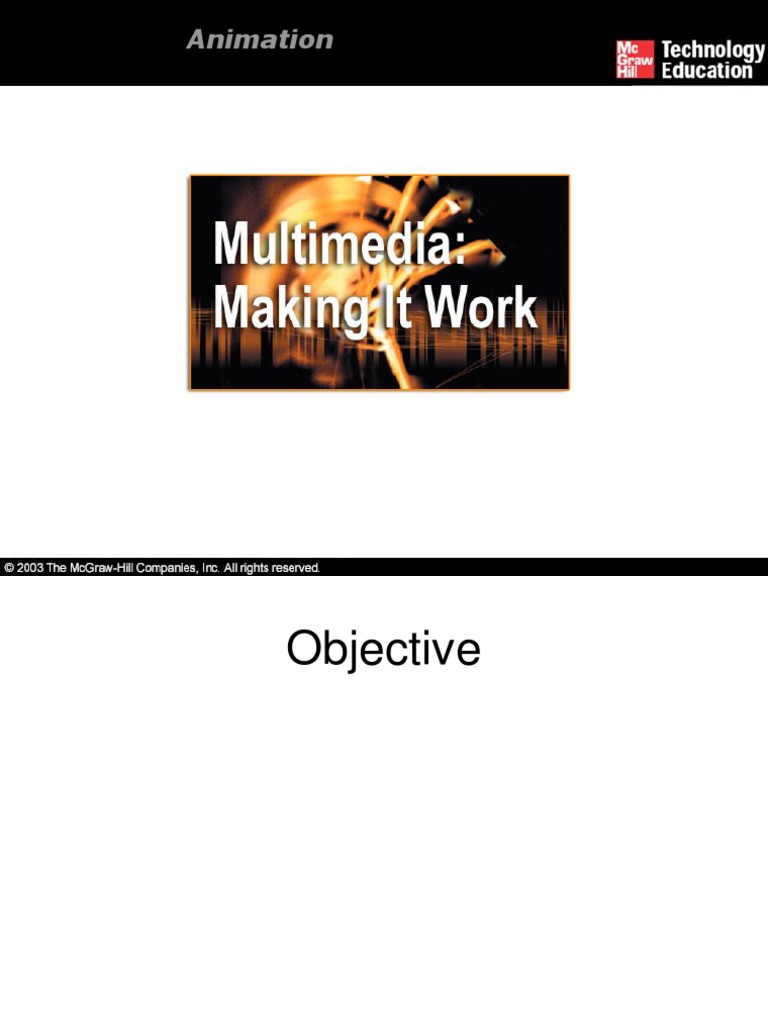 Multimedia Element Animation | PDF | Computer Animation | Animation