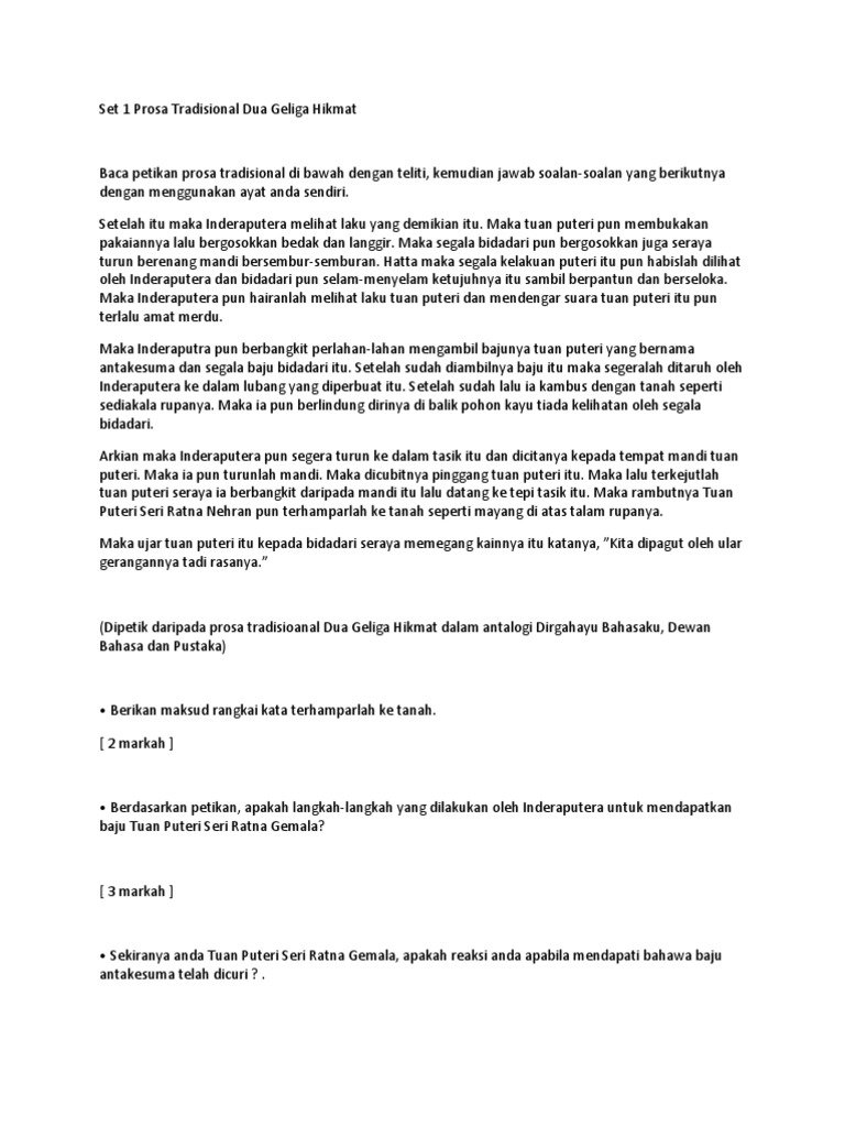 Hikmat dan Cinta dalam Dua Geliga | PDF