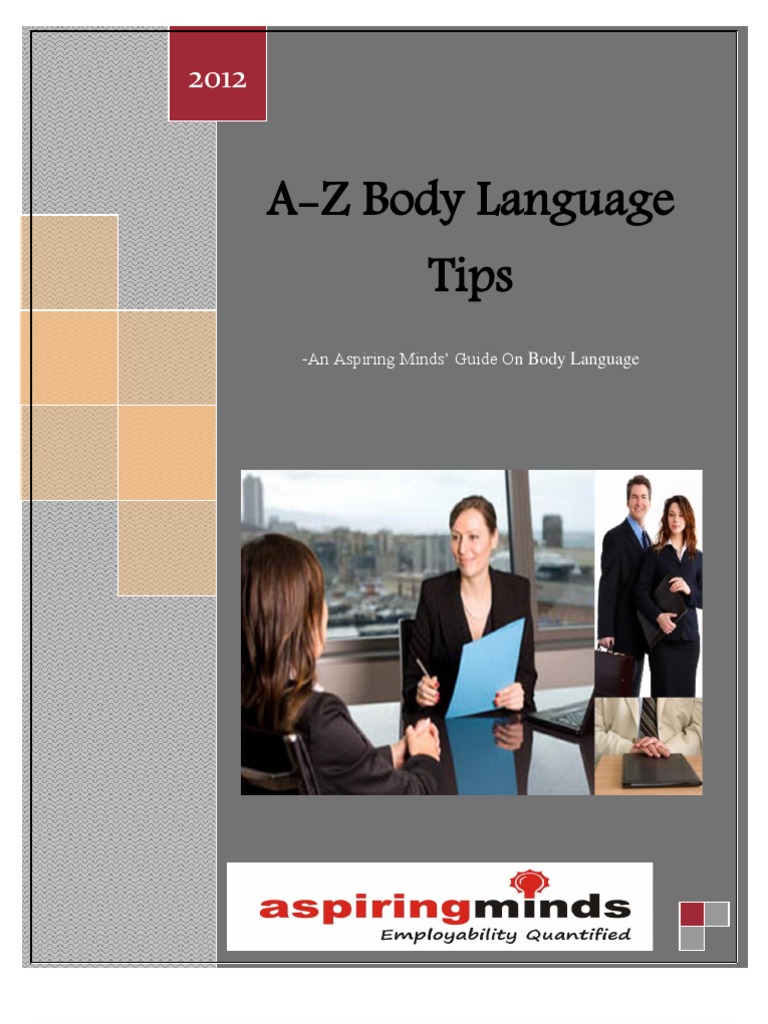 Body Language | PDF | Body Language | Nonverbal Communication