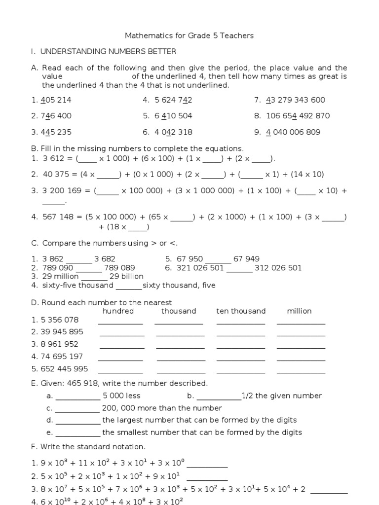 Grade 5 Mathematics Curriculum Guide | PDF | Triangle | Area