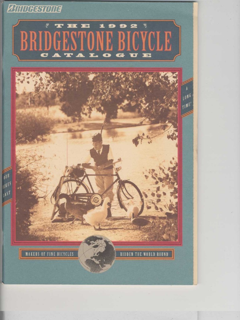 Bridgestone Catalogue 1992 | PDF | Tire | Motorcycle
