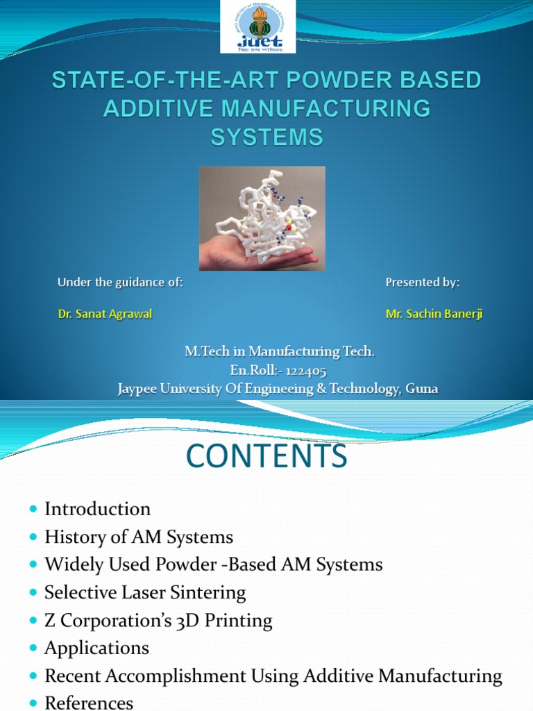 An Overview of Additive Manufacturing Technologies and Their ...