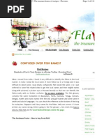 Konkani Names for Common Fish | PDF | Poetry