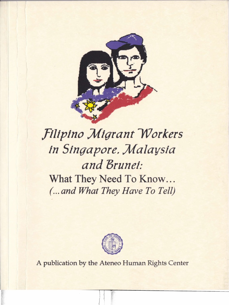 Filipino Migrant Workers | PDF | Migrant Worker | Foreign Worker