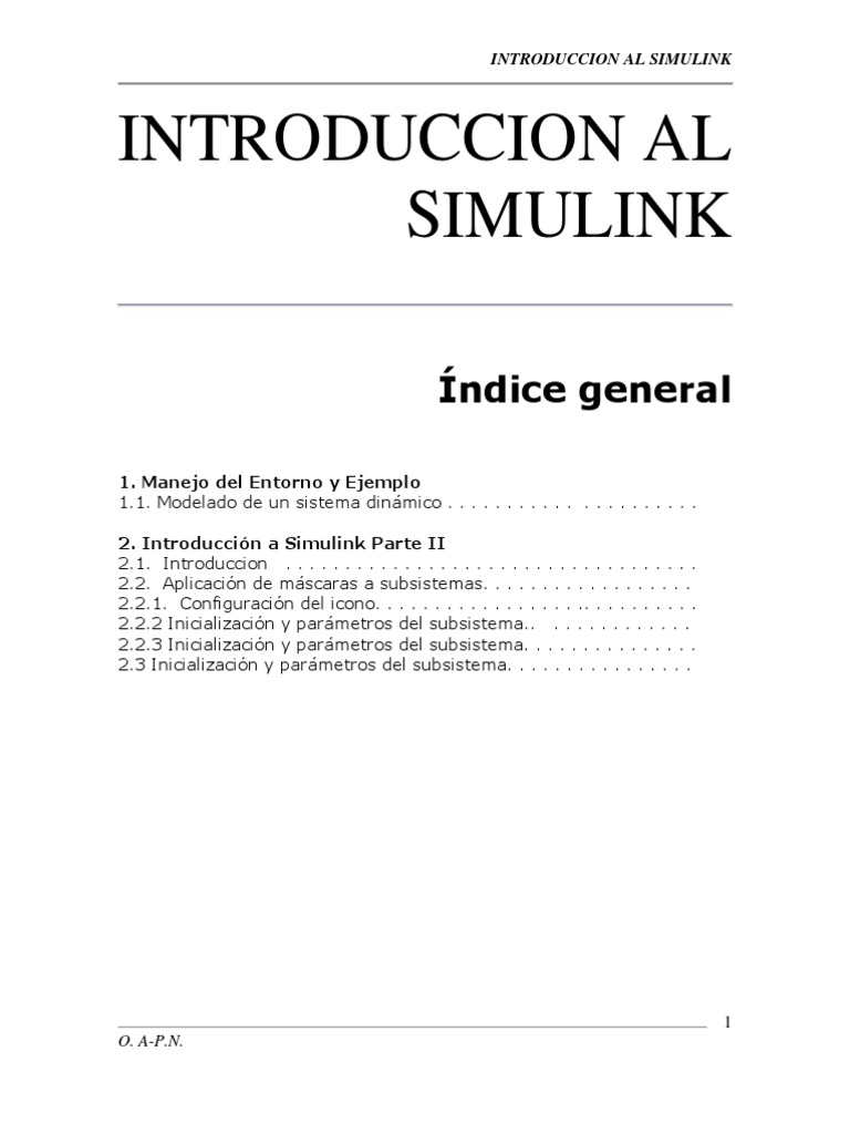 Intro A Simulink | PDF | Ventana (informática) | Matlab