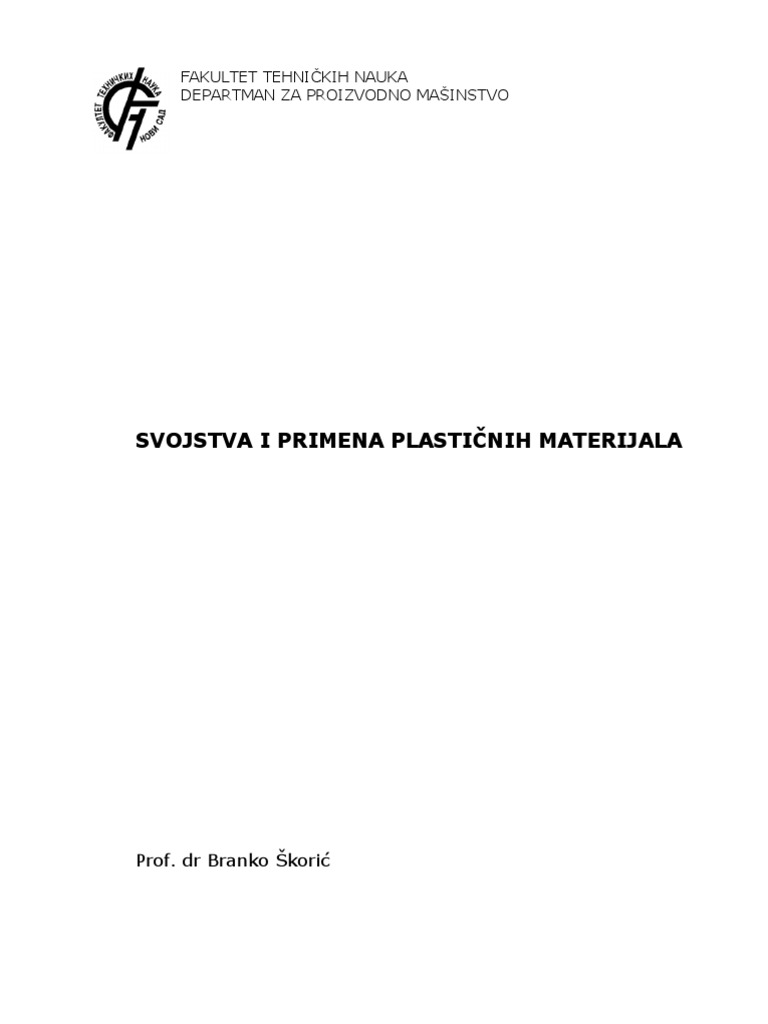 Svojstva I Primena | PDF