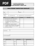 SCBA Checklist | PDF | Mechanical Engineering | Equipment